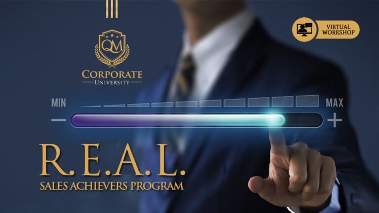 R.E.A.L Sales Achievers Program – Quantum Metal Corporate University